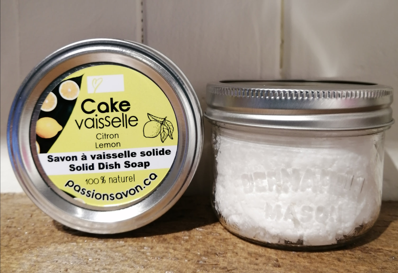 Cake Vaisselle | Savon à vaisselle solide | Citron – Passion Savon